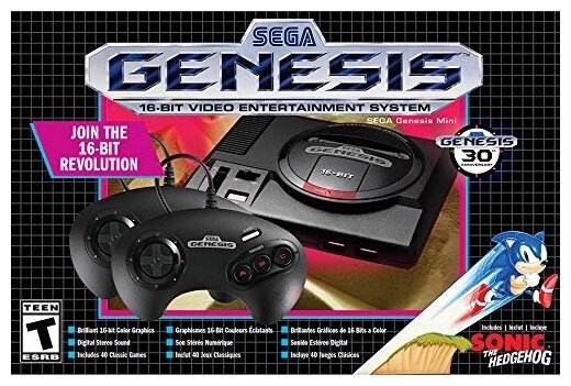 Игровая приставка Sega Genesis Mini (Asia ver)