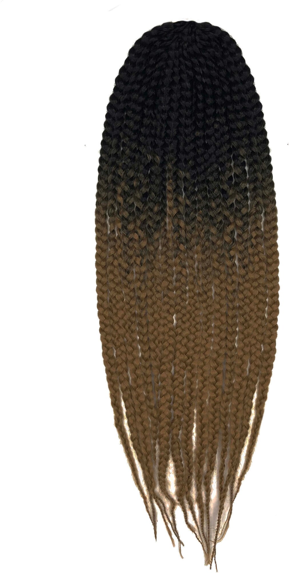 Hairshop Афрокосы 2/18 50см (Темно коричневый/Орех)