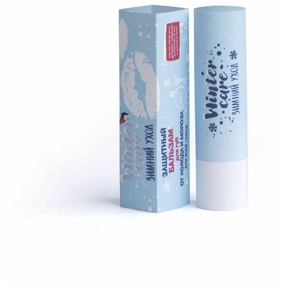 Витэкс Winter care Защитный бальзам для губ от холода и мороза "Зимний уход", 4 гр/