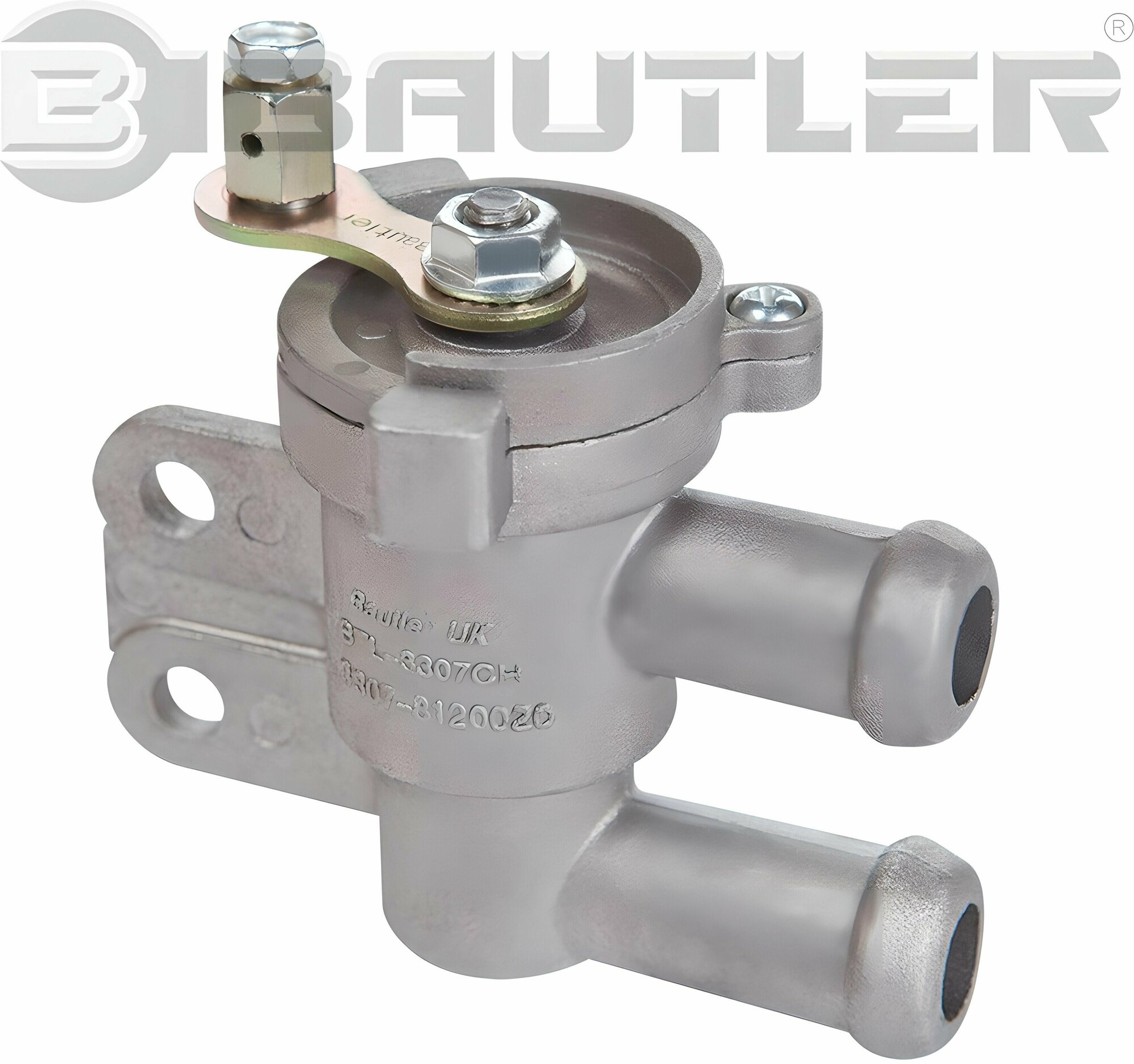 Кран отопителя ГАЗ-3307, Газель, Соболь "BAUTLER", BTL-3307CH