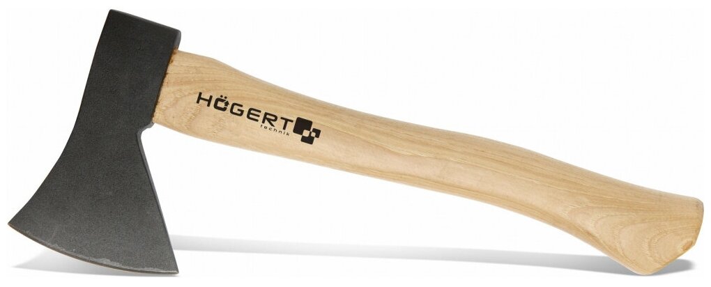 Топор с деревянной рукояткой HOEGERT TECHNIK 1000 г HT3B064, дерево