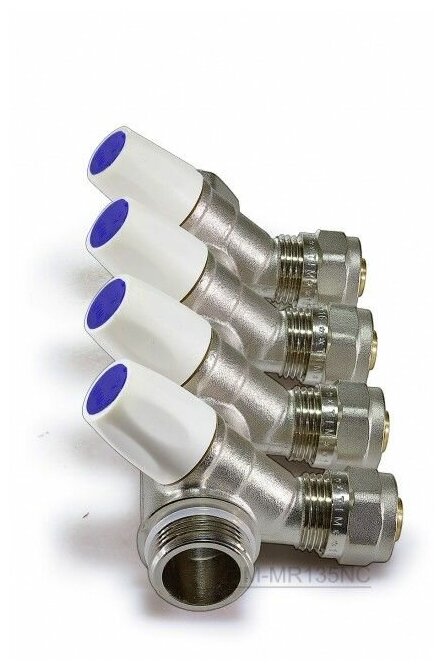 Коллектор вентильный TIM на 4 выхода 1-16 MR135N-1-C-4