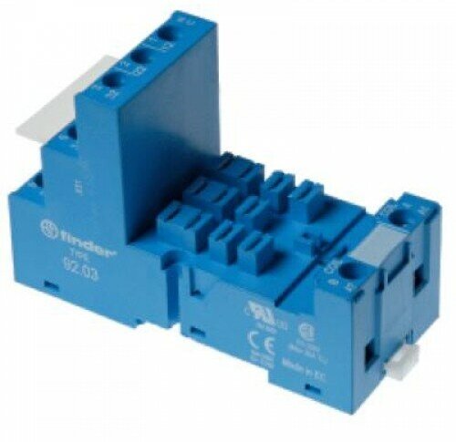 Розетка с винтовыми клеммами (с зажимной клетью) для реле 62.31, 62.32, 62.33; применяются модули 86