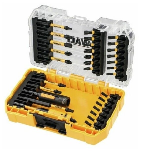Набор бит и насадок в кейсе DeWALT DT70747T, FLEXTORQ 32 предмета