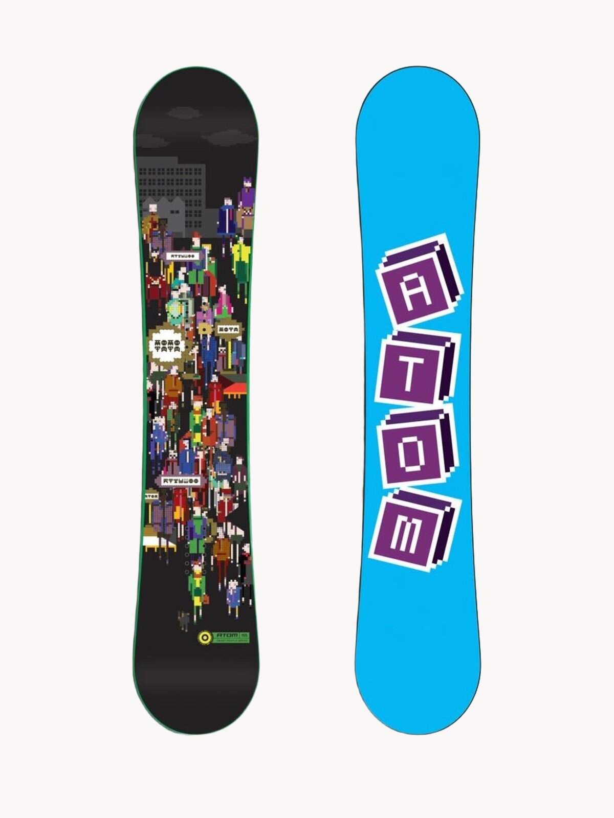 Сноуборд Atom Smart People, год 2023, ростовка 155см