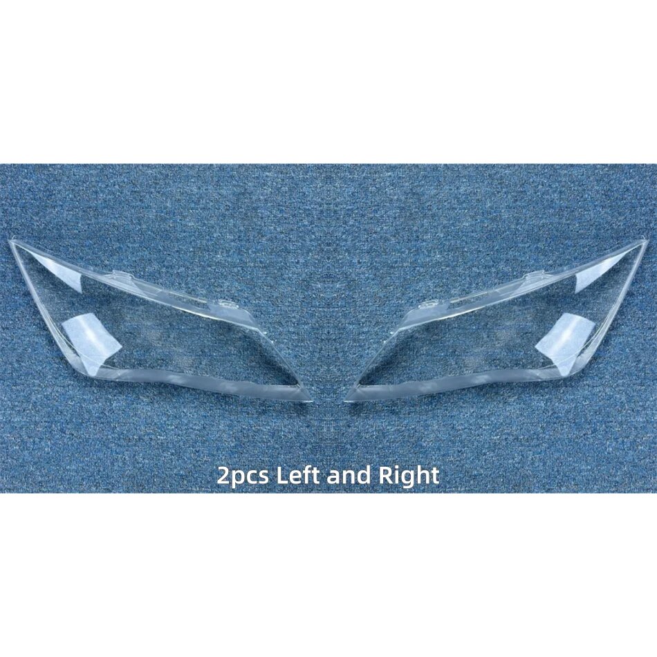 Для Seat Leon 2013 2014 2015 2016 2017 2018 аксессуары абажур фары стекло 2pcs Left and Right
