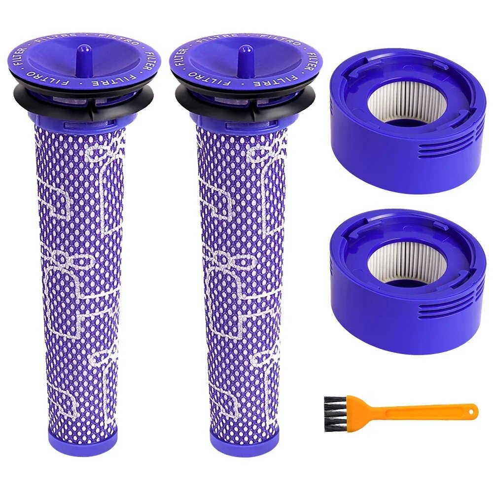 Сменные фильтры для Dyson V7 V8 Фиолетовый, 5pc