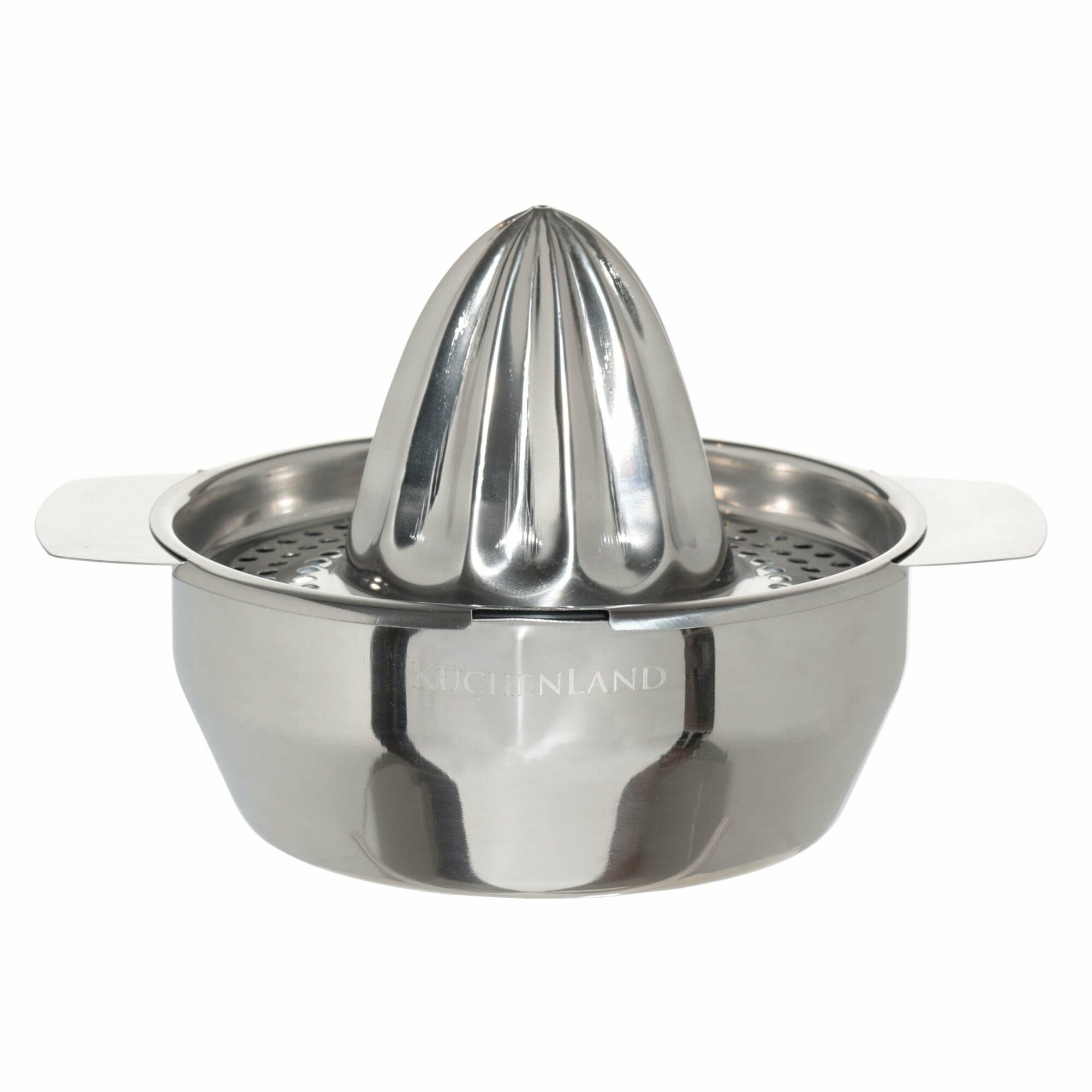 Соковыжималка для цитрусовых, 400 мл, сталь, Classic, Kuchenland