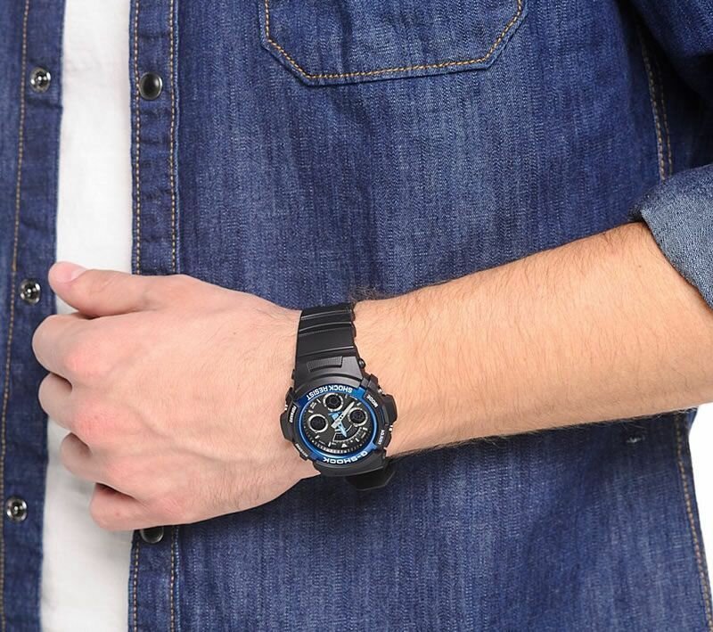 Наручные часы CASIO G-Shock, синий — фото 1