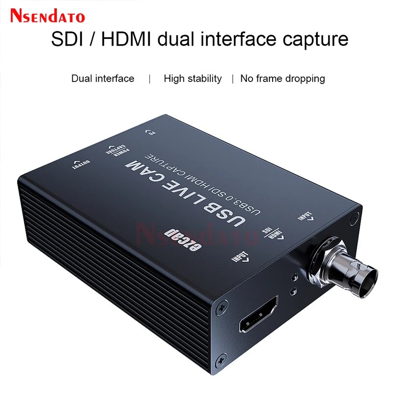 NSendato EZCAP 327 4K HDMI USB3.0 видеозахват With box