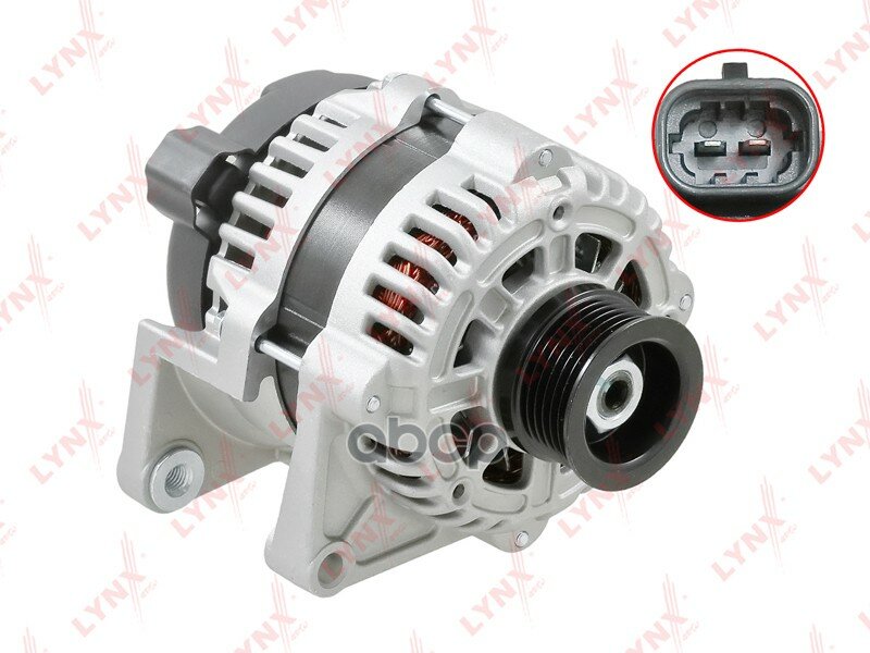 Генератор (100 A, 6PK) CHEVROLET Aveo 1.6 11->/Cruze 1.6-1.8 09->, OPEL Astra J 1.6-1.8 09->/Insignia A 1.6-1.8 08->/Zafira C.