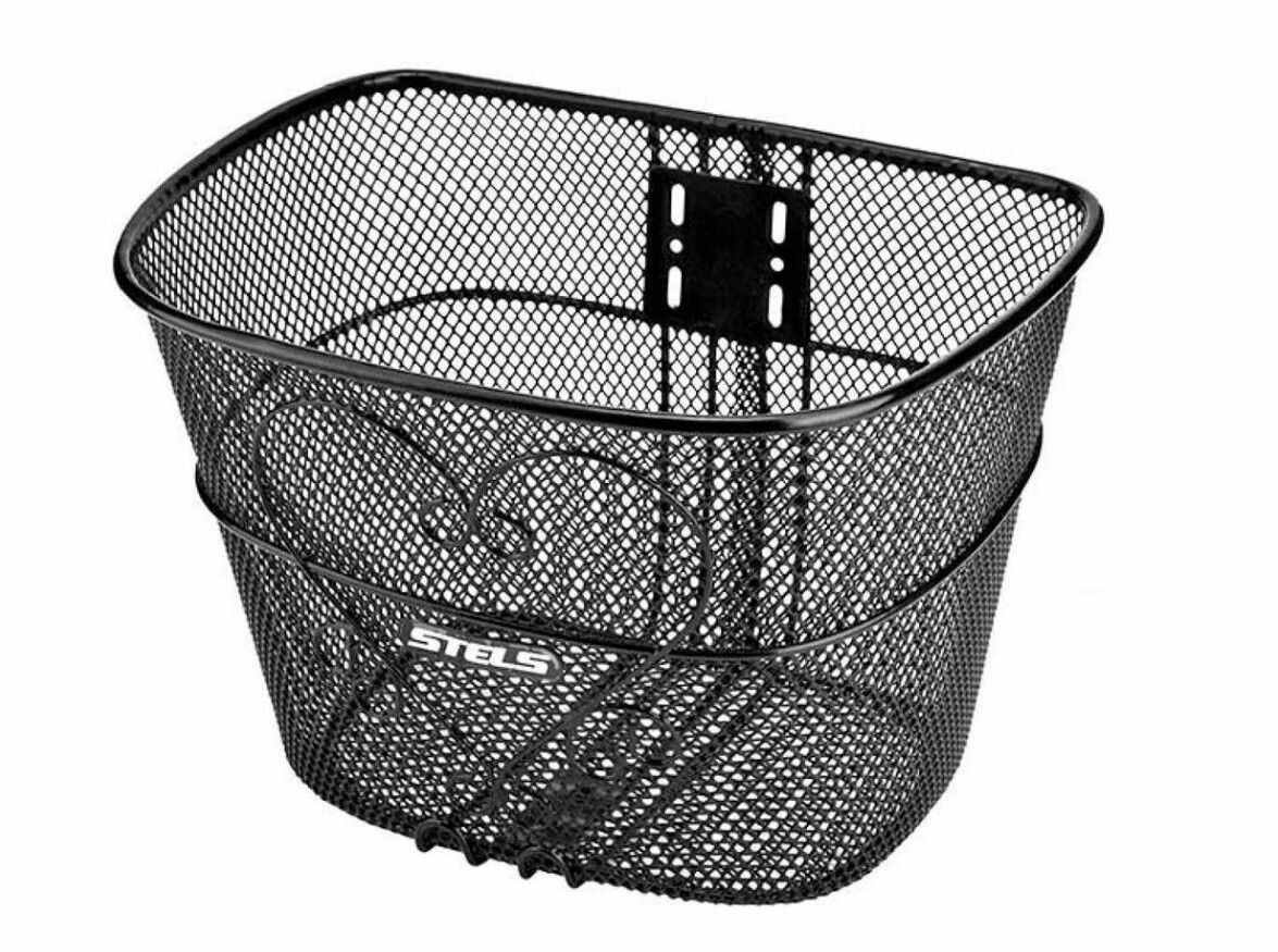 Велокорзина передняя JL-072 черная для 28", 270054