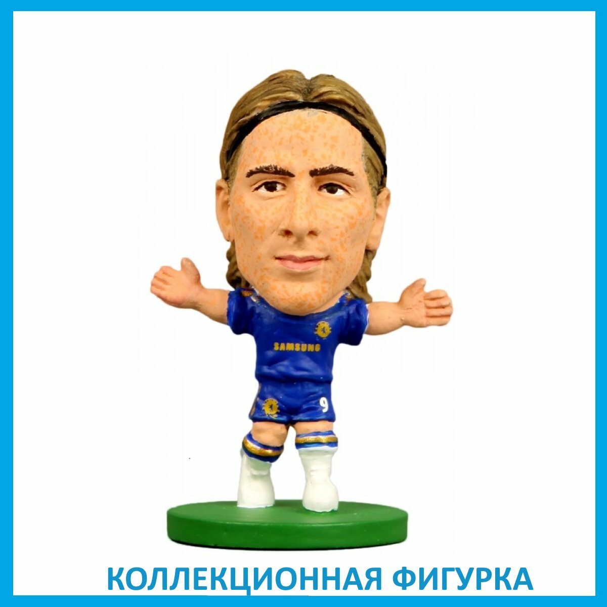 Фигурка футболиста Soccerstarz Фернандо Торрес Челси (Fernando Torres Chelsea) Home Kit (Series 1) (73300)