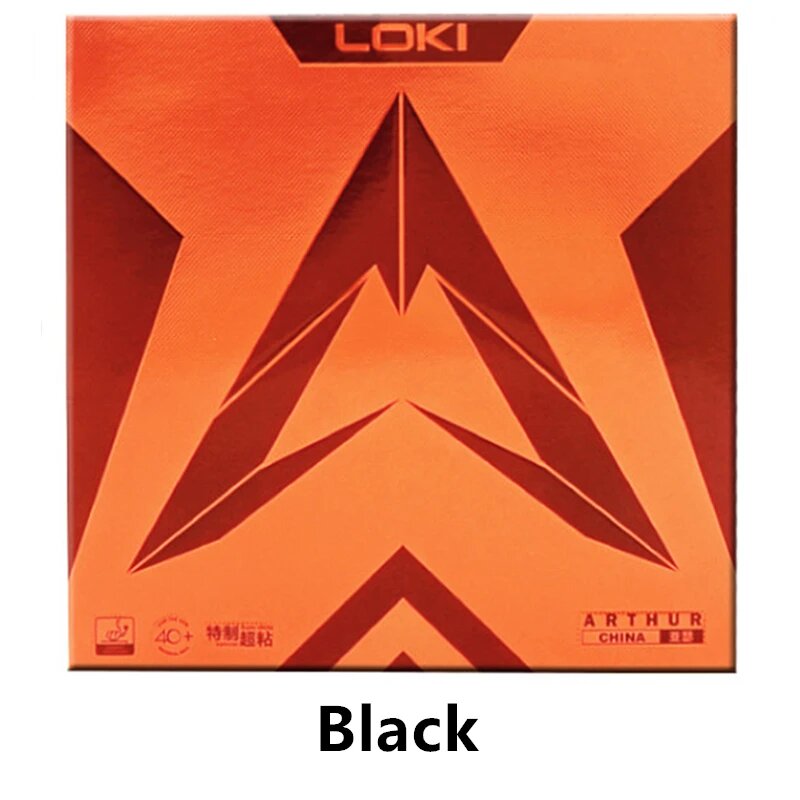 Накладка для настольного тенниса LOKI Arthur Black