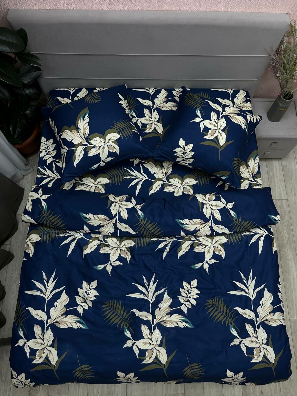 Постельное белье SOANA 1,5 спальное, полисатин, с подарочным оформлением