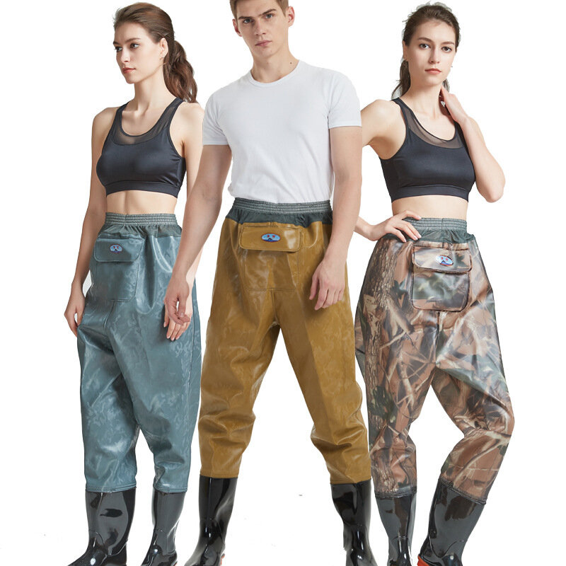 Рыболовные брюки, армейский камуфляж, до талии