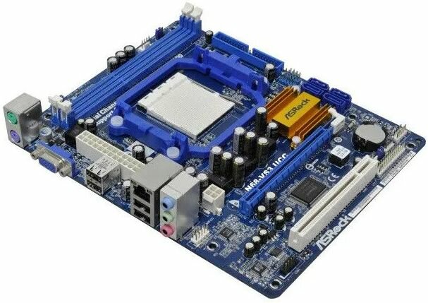 Материнская плата ASROCK N68-VS3 UCC (N68-VS3 UCC) - SocketAM3, nVidia GeForce 7025, mATX, Ret