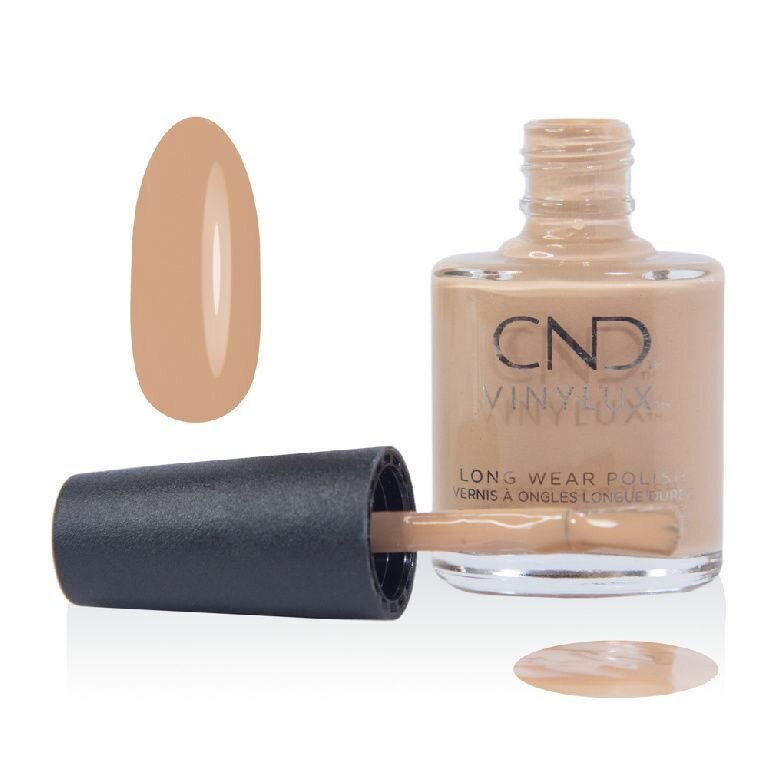 Недельный лак для ногтей CND Vinylux 384 Wrapped in linen, 15 мл