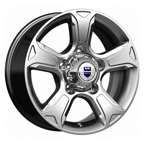 Колесный диск K&K Атлант 7x16 5*139.7 ET35 DIA108.6 Дарк платинум