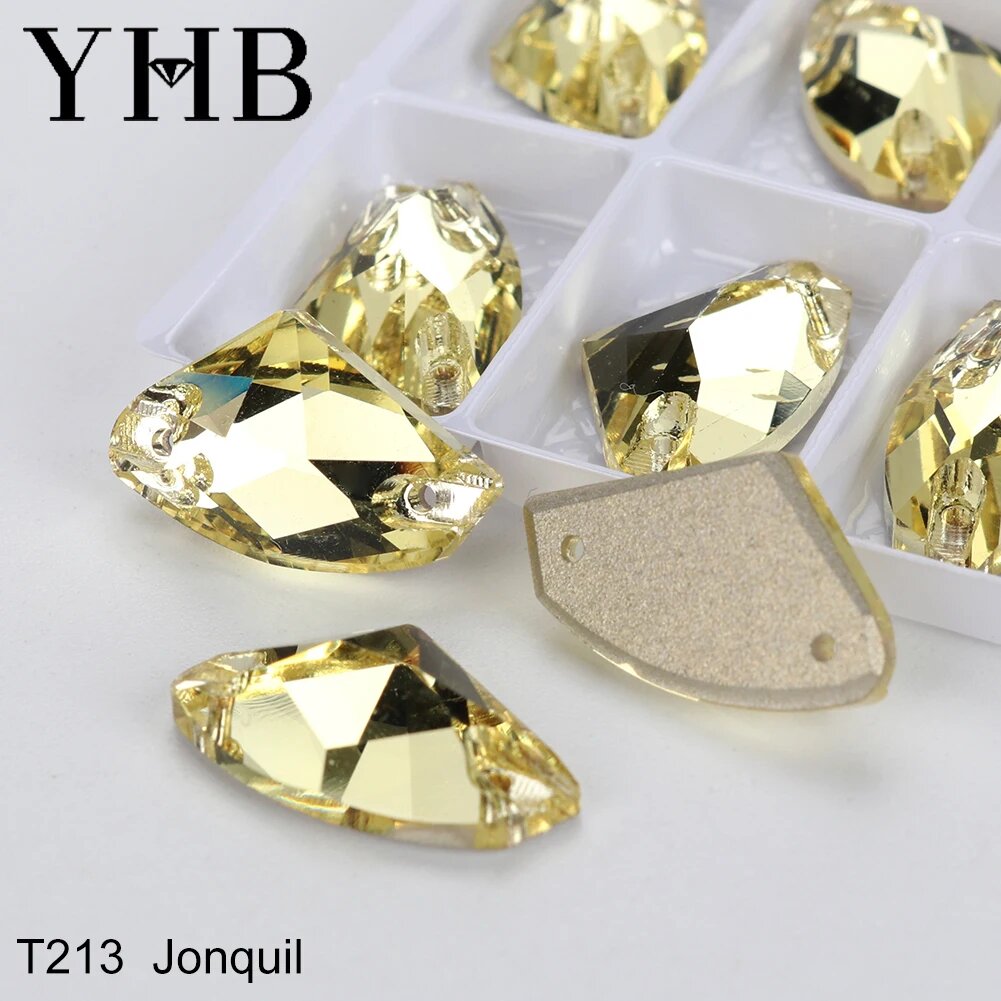 Стразы YHB Jonquil T213, 17-27 мм, 12 шт