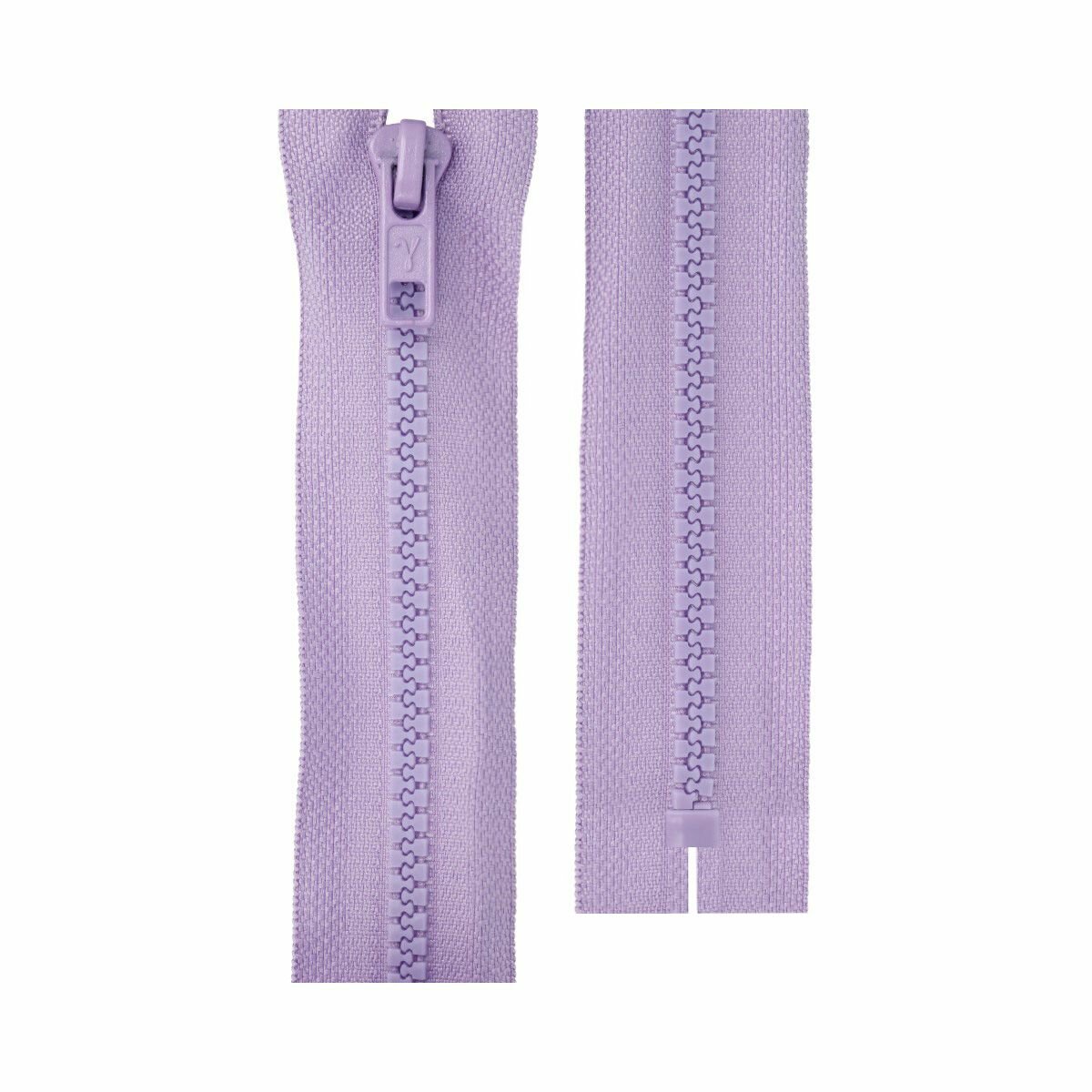 Молния трактор "GAMMA" тип 5 G3051 16 см 10 шт неразъёмная однозамковая №163 сиреневый