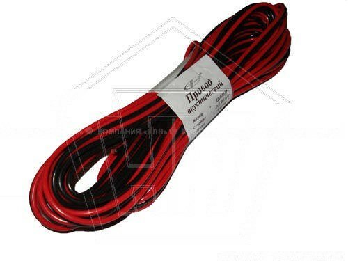 Провод акустический швпм 2*1,0 кв. мм (10 м) (швпм 2*1,00*10)