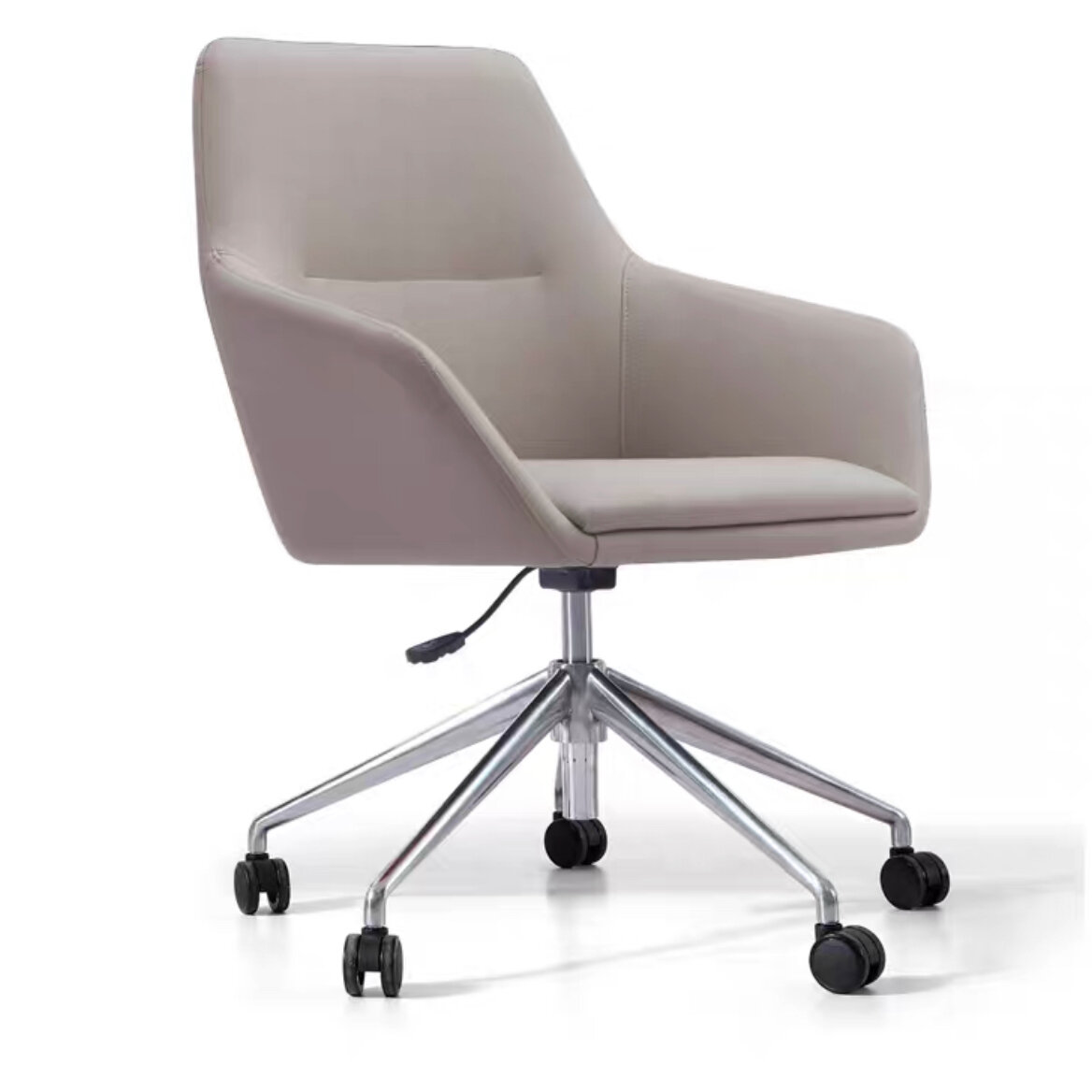 Кресло на колесиках Evora (Хаки/Основание серебро на колесиках 5шт)