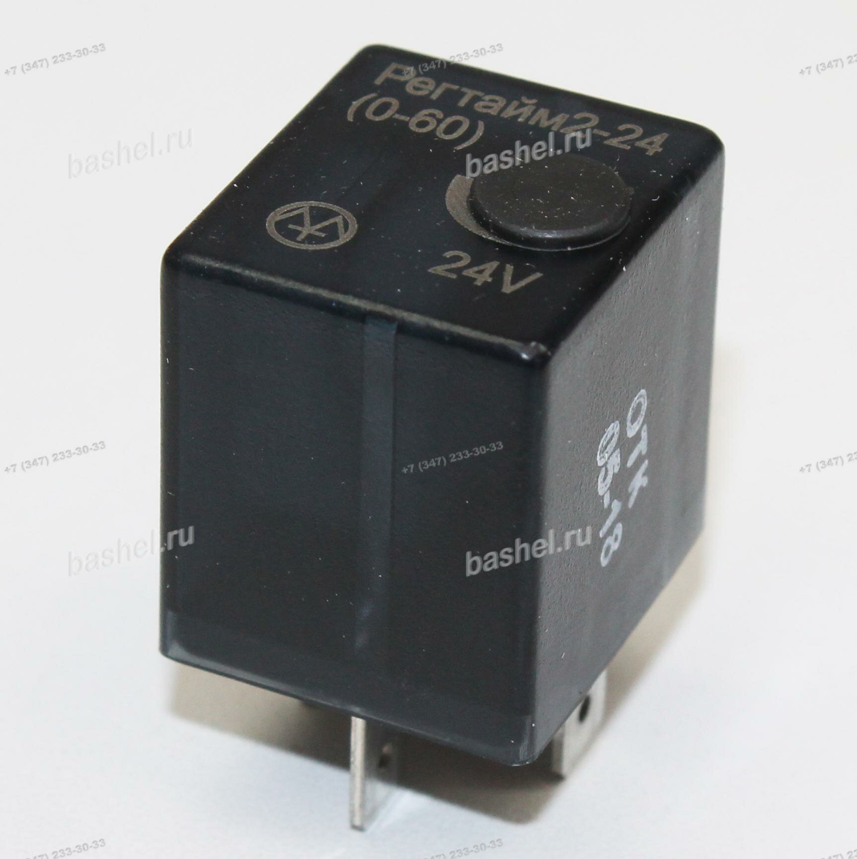 Реле времени Регтайм 2-24 (0-60 с) 24В, 25А, Энергомаш