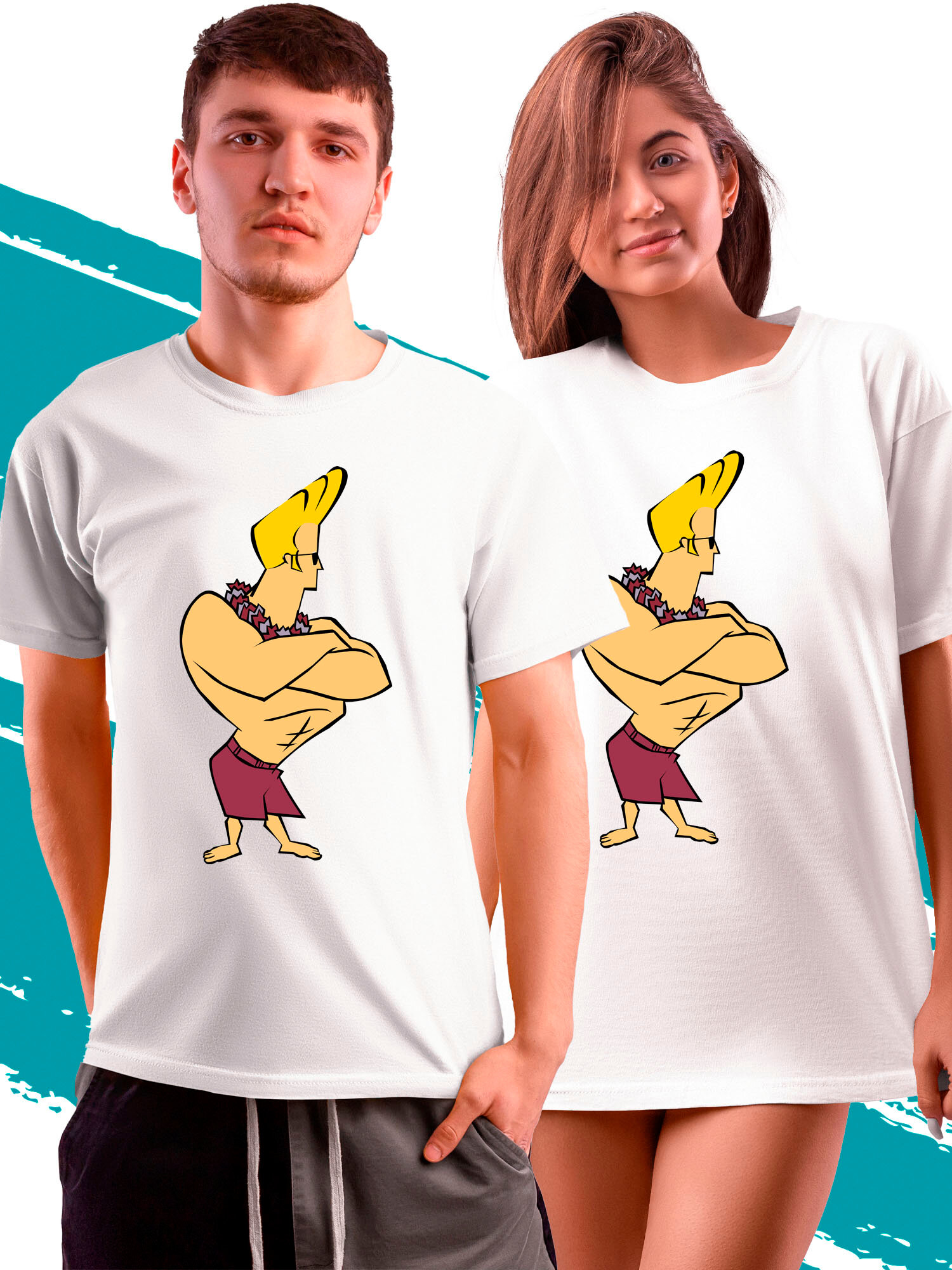 Футболка Johnny Bravo Джонни Браво