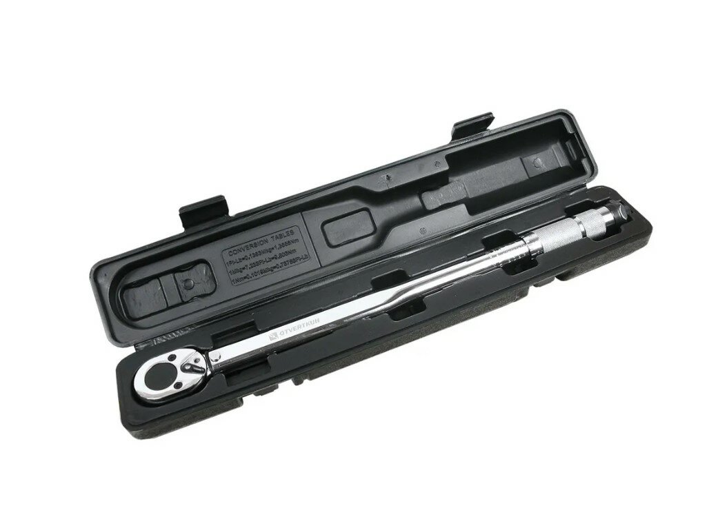 Ключ динамометрический 3/8" 19-110Нм щелчковый Отверткин