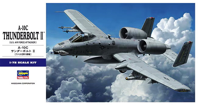 Штурмовик ВВС США A-10C THUNDERBOLT II (1/72) 01573 Hasegawa H-E43