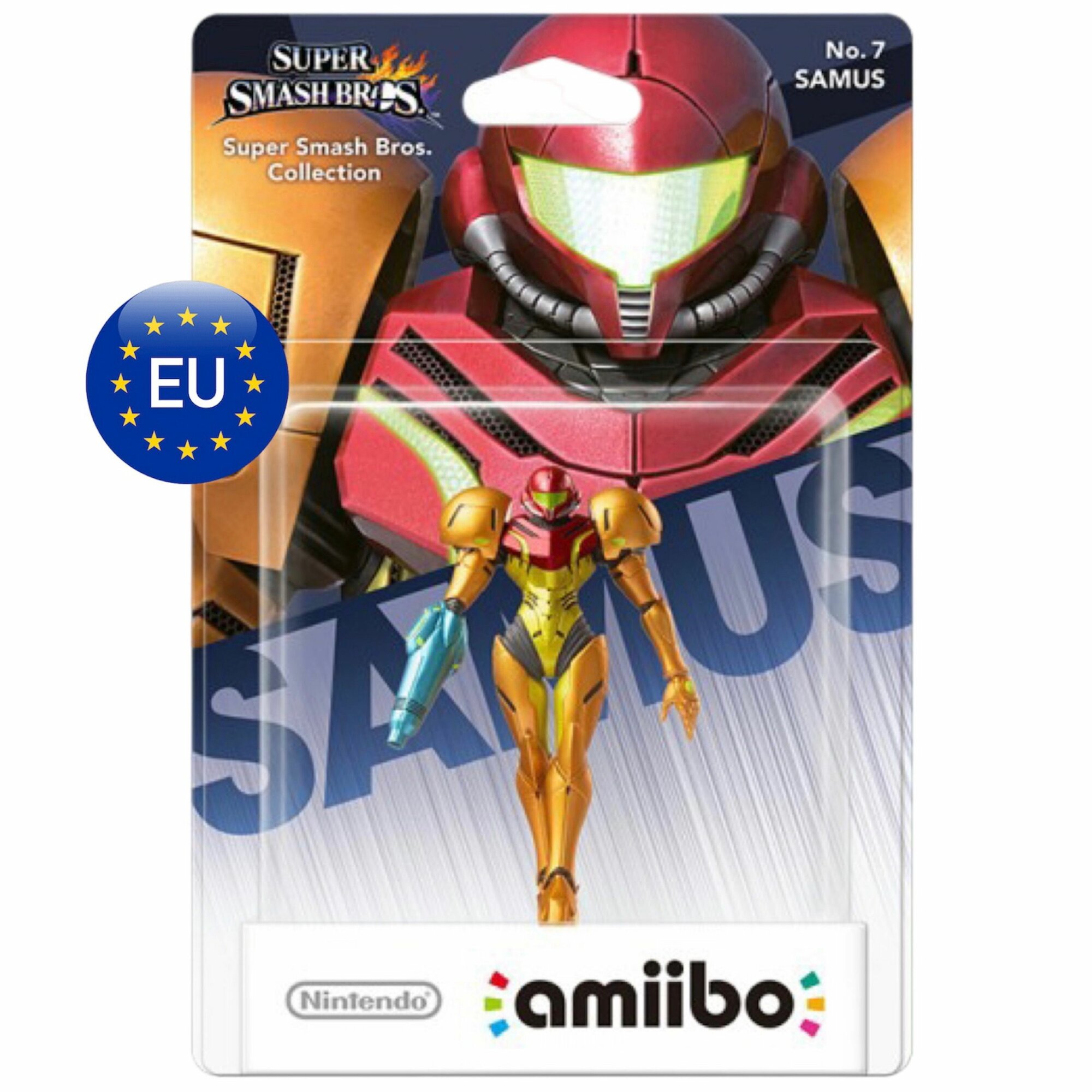 Фигурка Amiibo Samus Aran Metroid (Super Smash Bros. коллекция, Европейская версия)