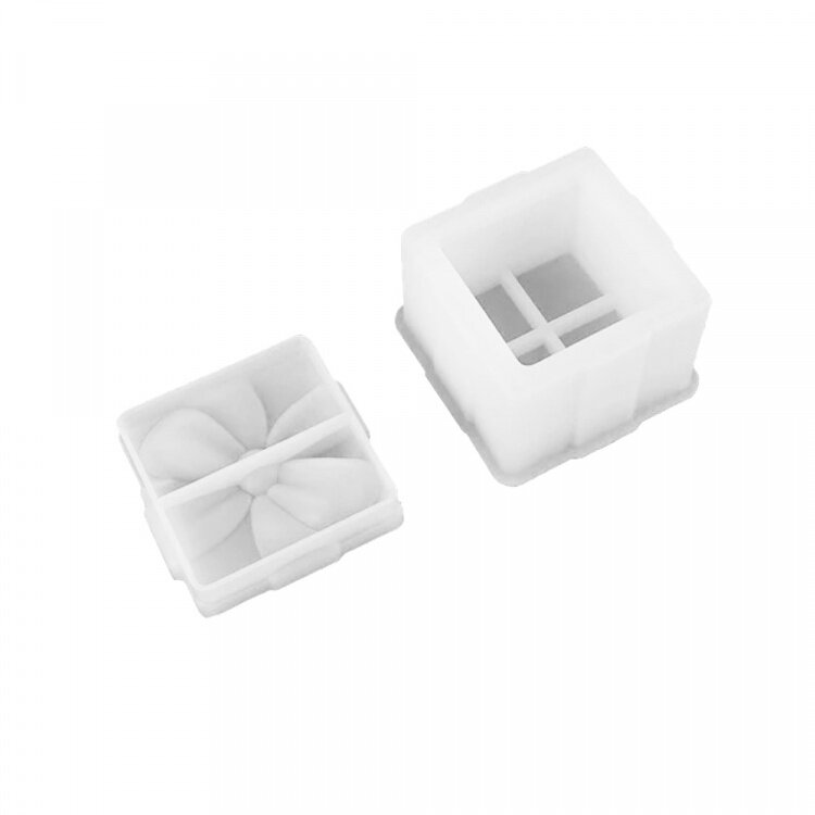 Молд для шоколада/мастики силиконовый Шкатулка квадратная 3D (Набор из 1 шт.)