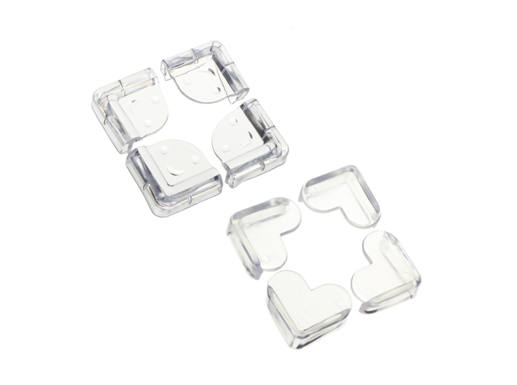 Накладки протекторы на углы мебели (уголки защитные) 4 см, 4 штуки в упаковке