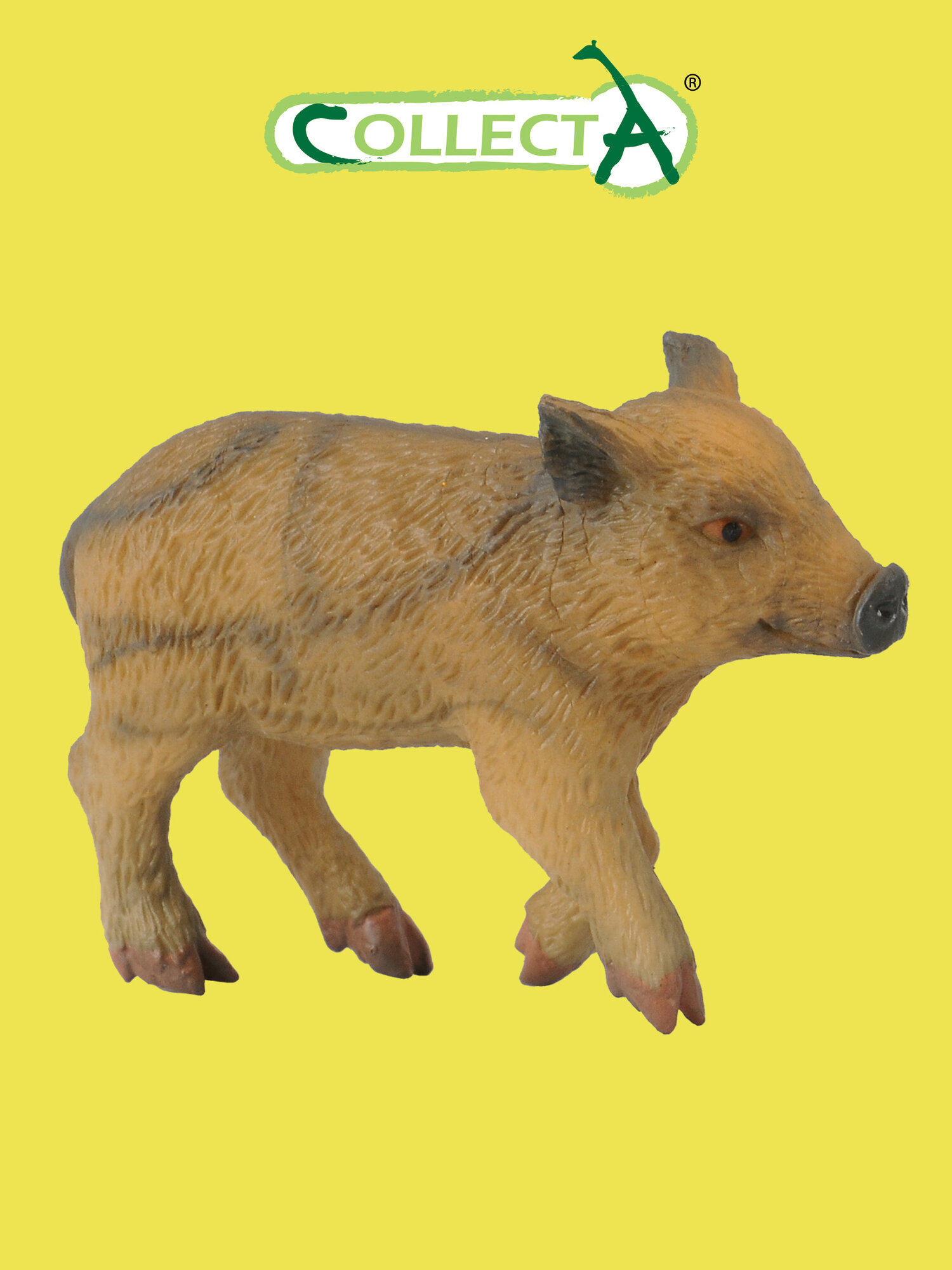 Фигурка животного Collecta "Гуляющий дикий Поросенок" высота 4 см, 88365b