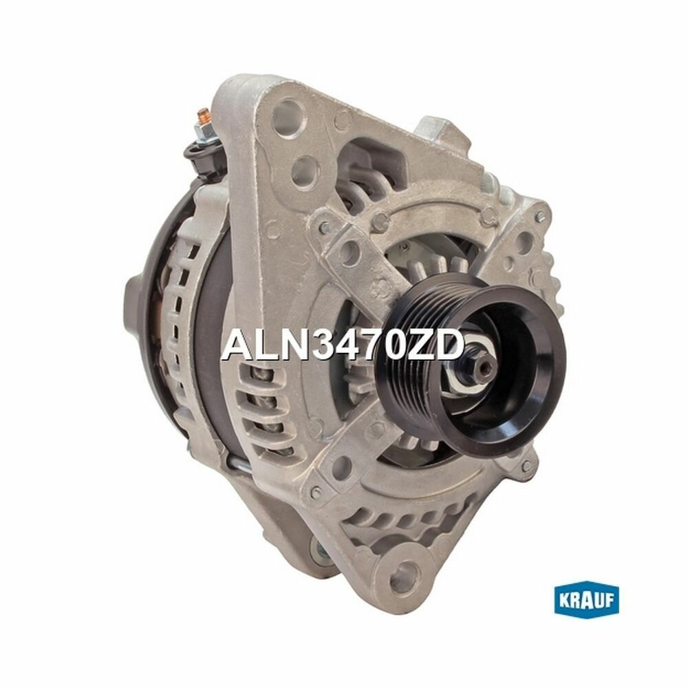 Генератор KRAUF ALN3470ZD, для Toyota Tundra/4Runner, металл, пластик, серый