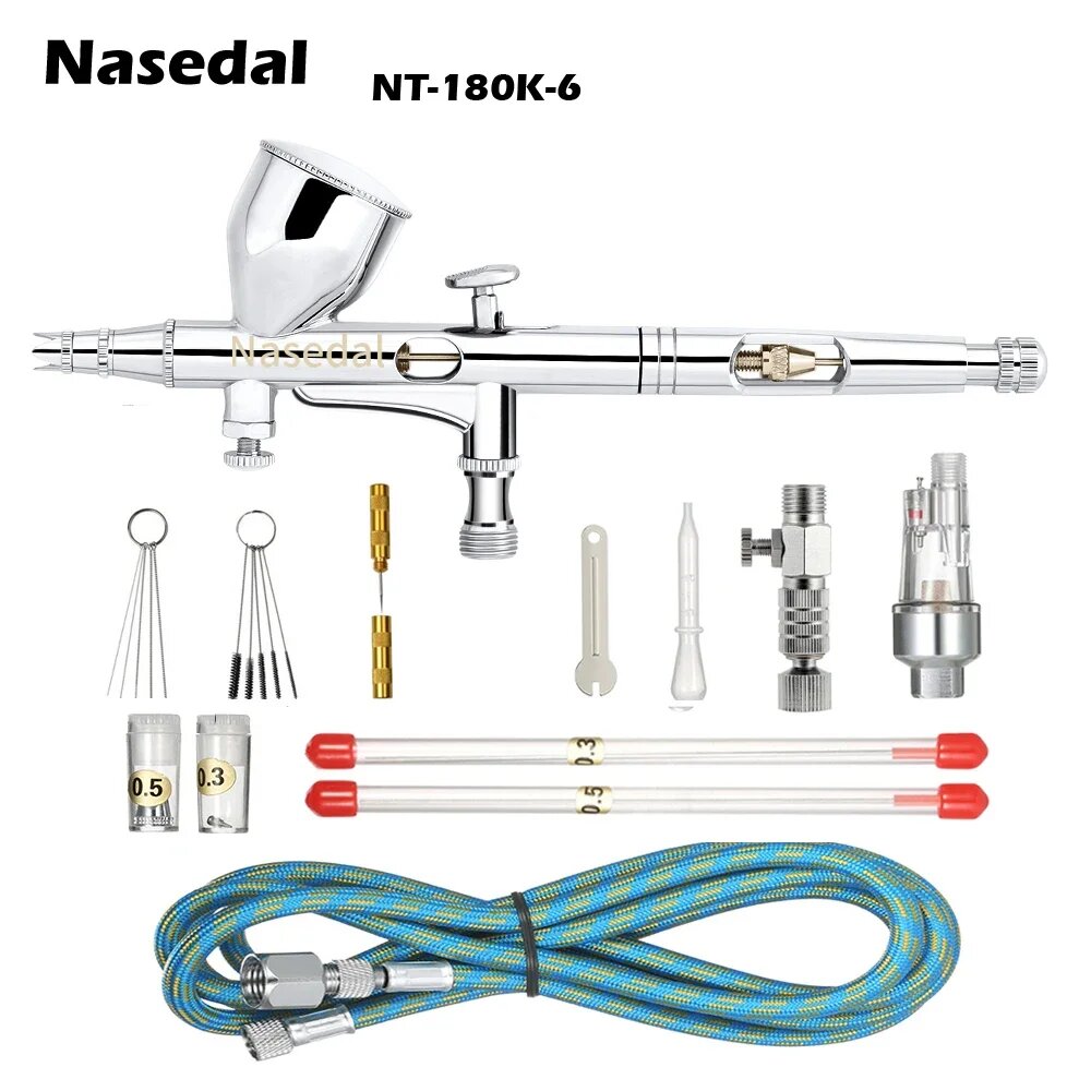 Nasedal Gravity 9cc Мини-аэрограф NT-180K-6