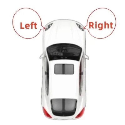 Белый светодиодный DRL для BMW F30 F35 2016-2019 (6pcs For pair)