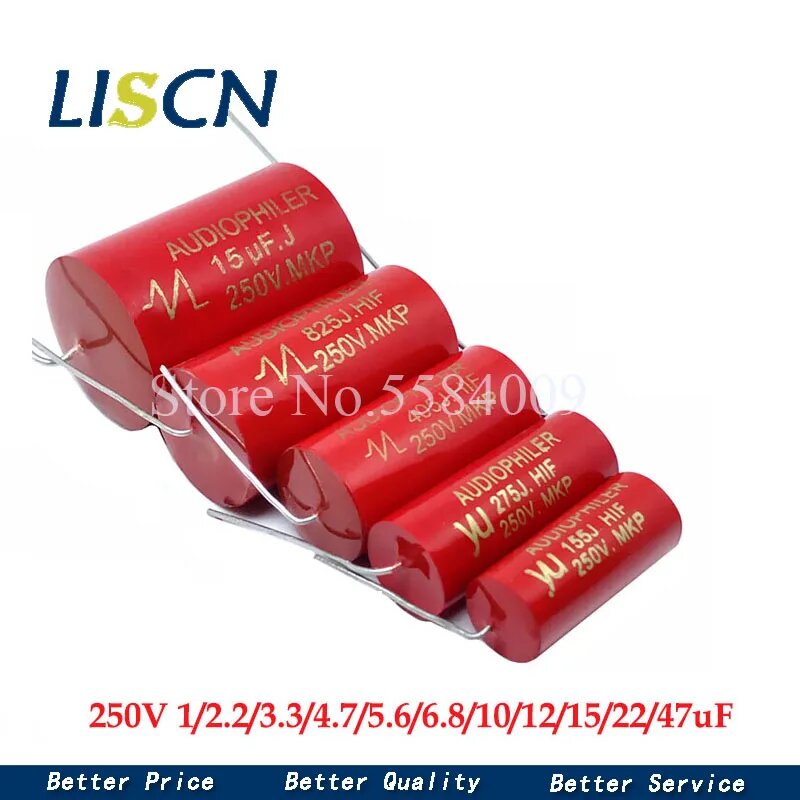 2 шт. Делитель частоты конденсаторы LISCN 1-47 мкФ 250В 4.7UF(475)