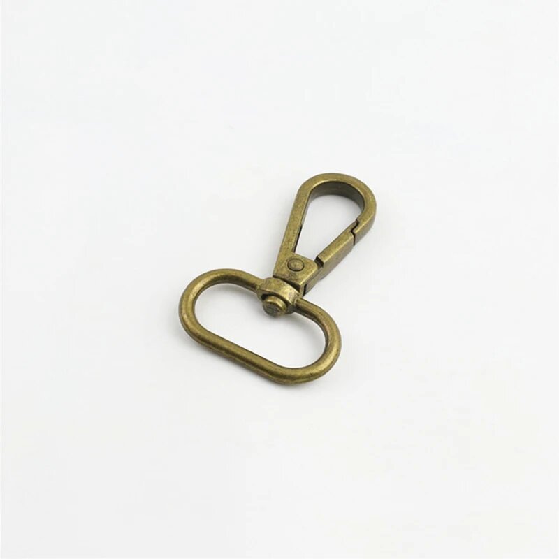 Металлический карабин CLOXY 16/19/25/32/38 мм Желтый, inner width 38mm, antique bronze