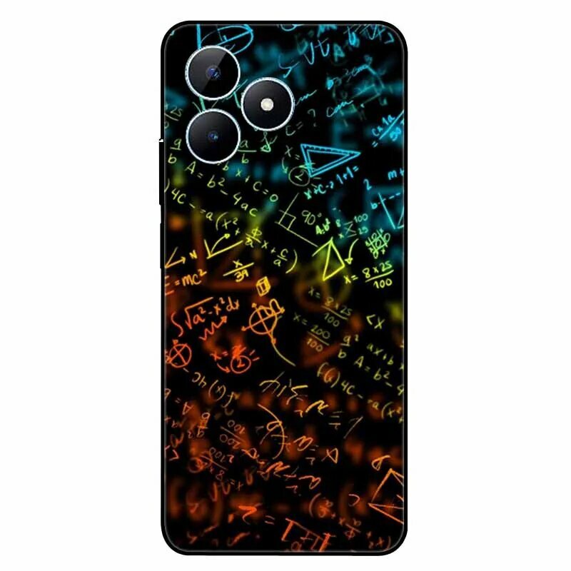 Для Realme Note 50, силиконовый роскошный мягкий чехол из ТПУ для Realme Note 50 4G, бампер для 19