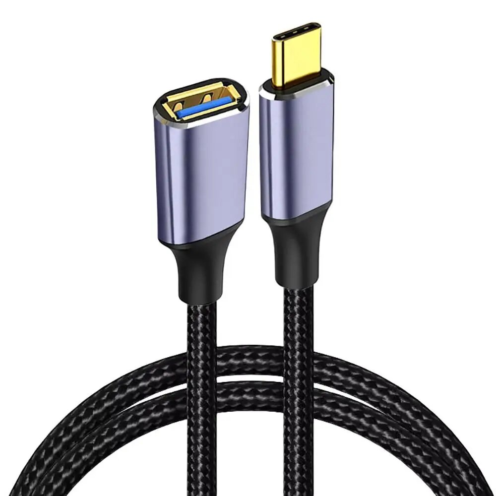 Кабель USB Type-C на USB 3.0 MIIQNUS, 2m, черный