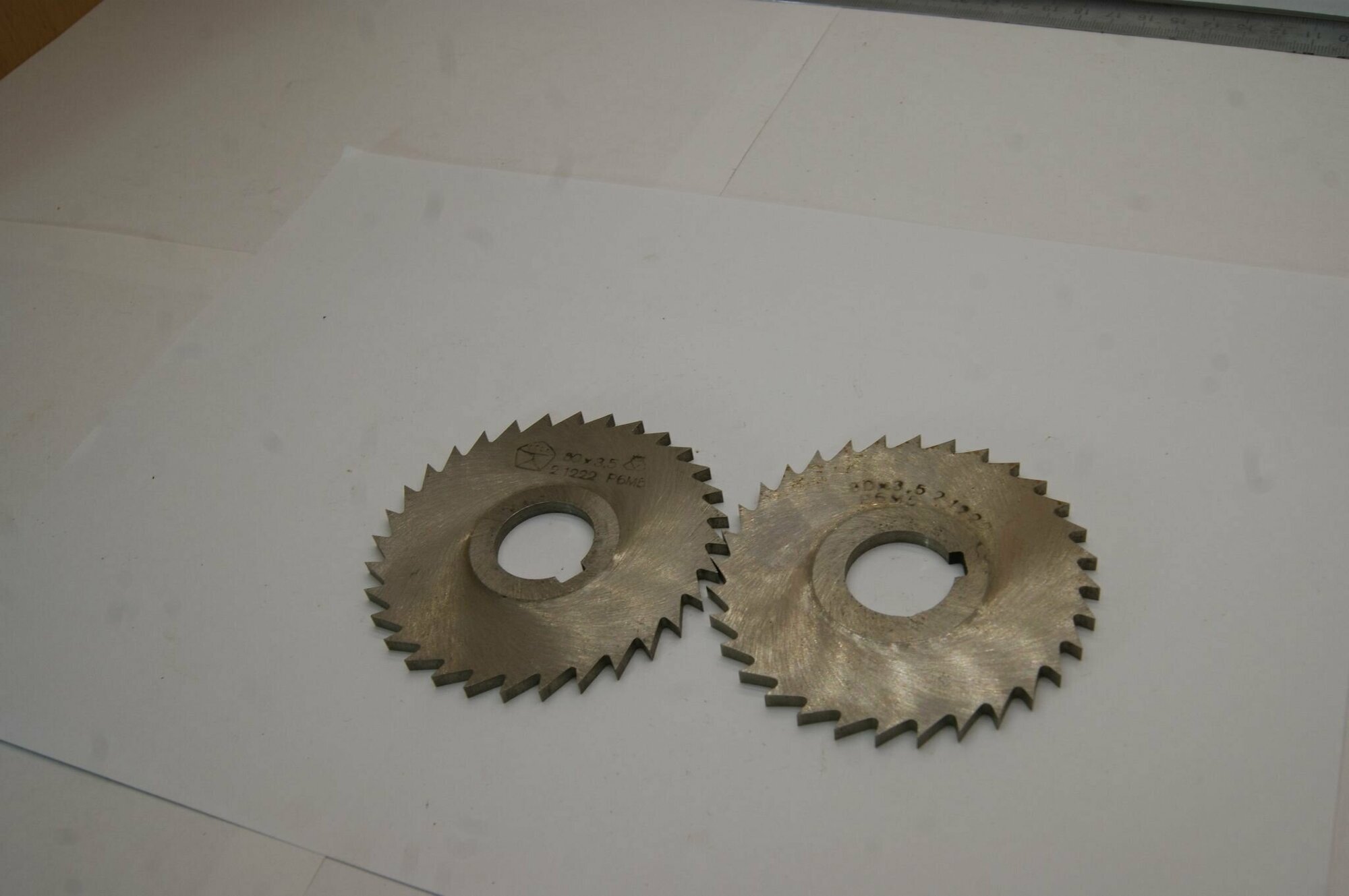 Фреза 80 х 3,5 х 22 мм / М3 / ЗУБ Z-32 Р6М5 / СССР