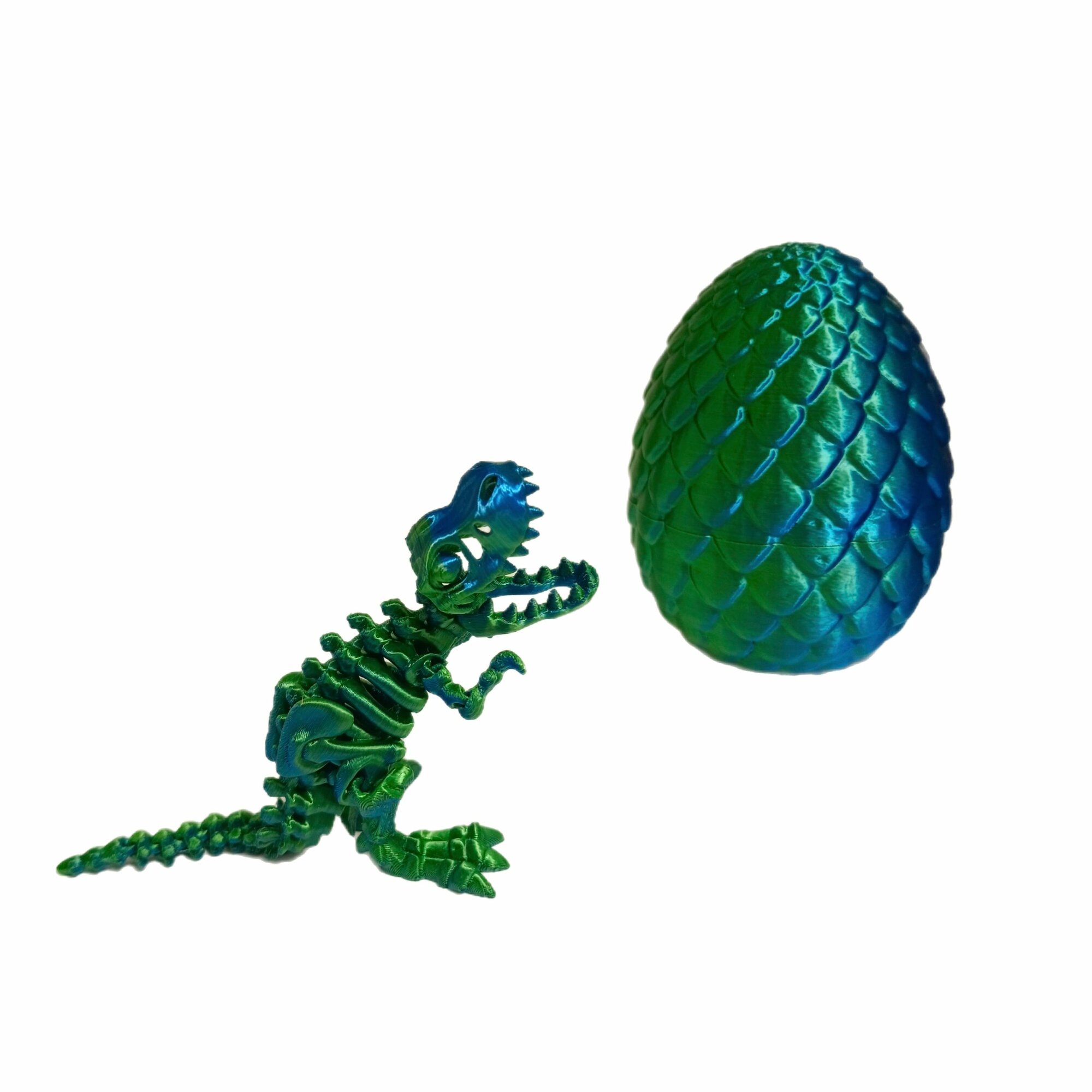 Динозавр игрушка напечатана на 3D принтере