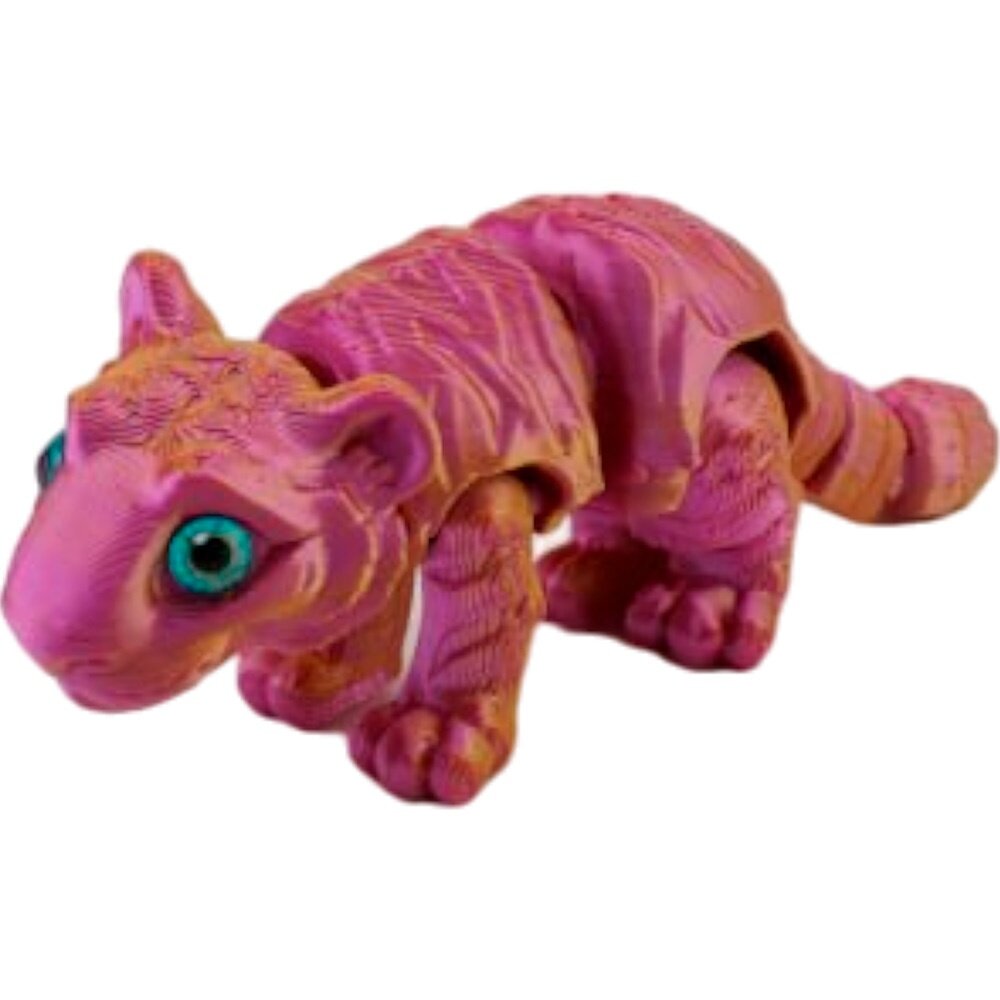 Фигурка Funberry Toys Тигренок Бари 3D подвижная, пластиковая (124)
