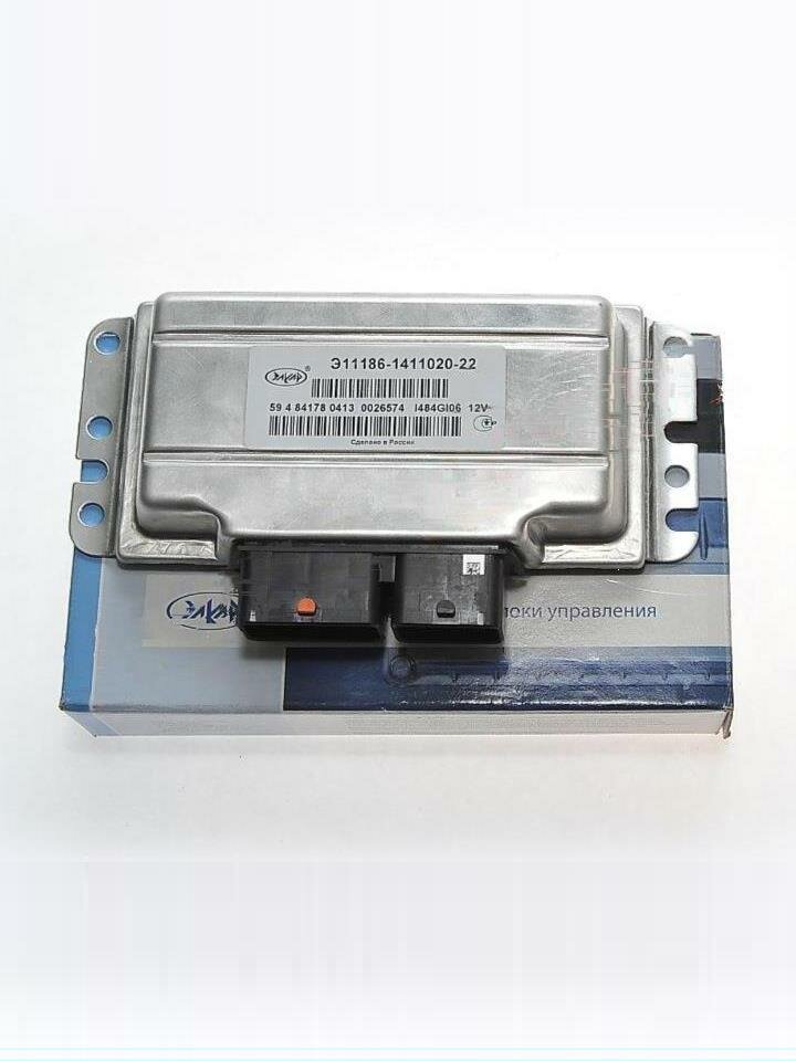 Контроллер 11186-1411020-22, ВАЗ 1118, Калина, 2190, Гранта