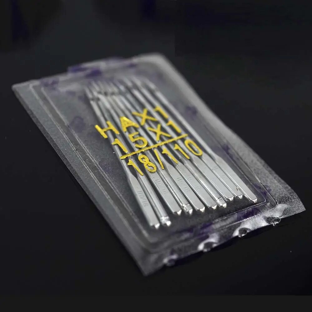 Швейные иглы для машинки, нержавеющая сталь, 10 шт 18-110