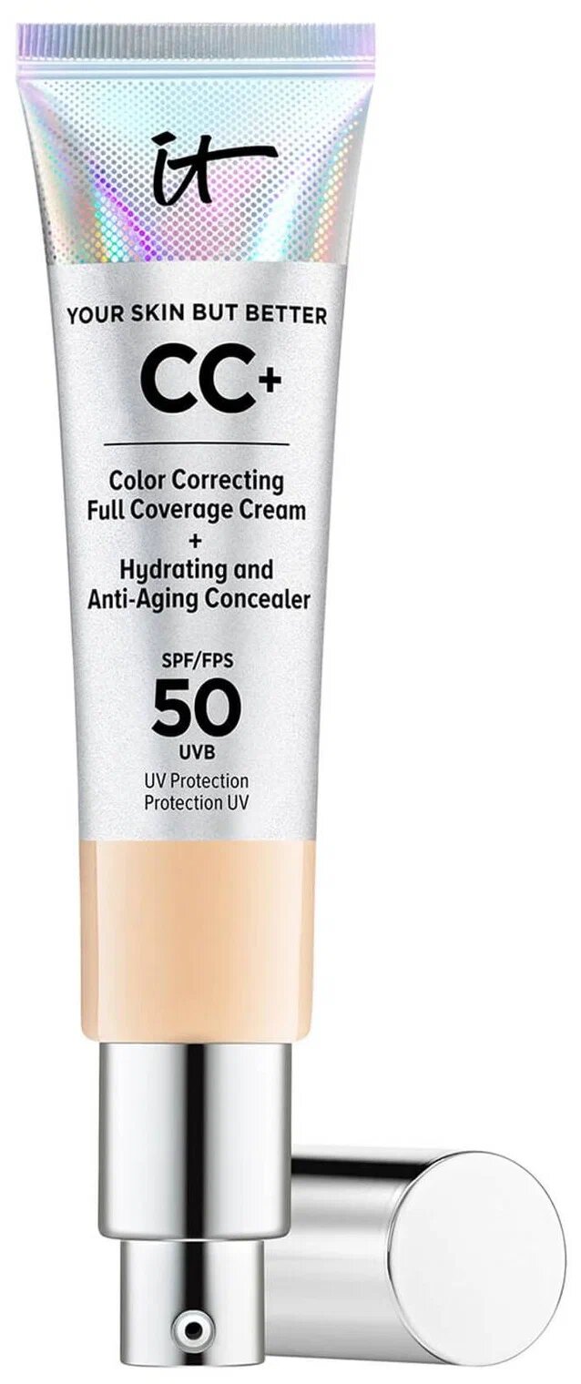 IT Cosmetics Крем CC+ SPF 50+,12 мл, оттенок: Light