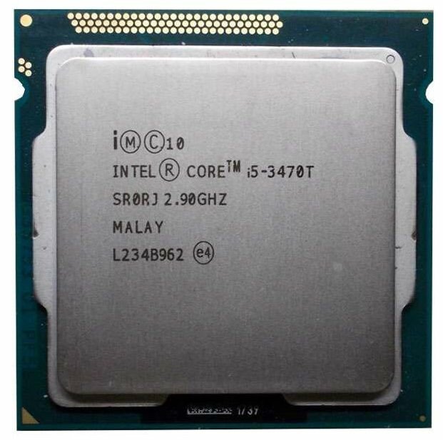 Процессор INTEL CORE I5 3470t сокет 1155 2 ядра 4 потока 35Вт OEM