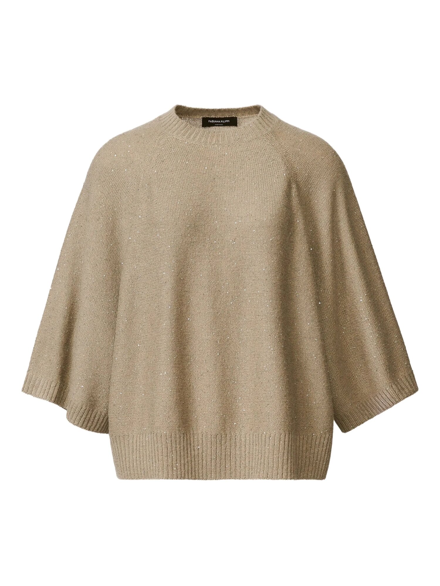 Джемпер Джемпер с рукавами реглан и пайетками